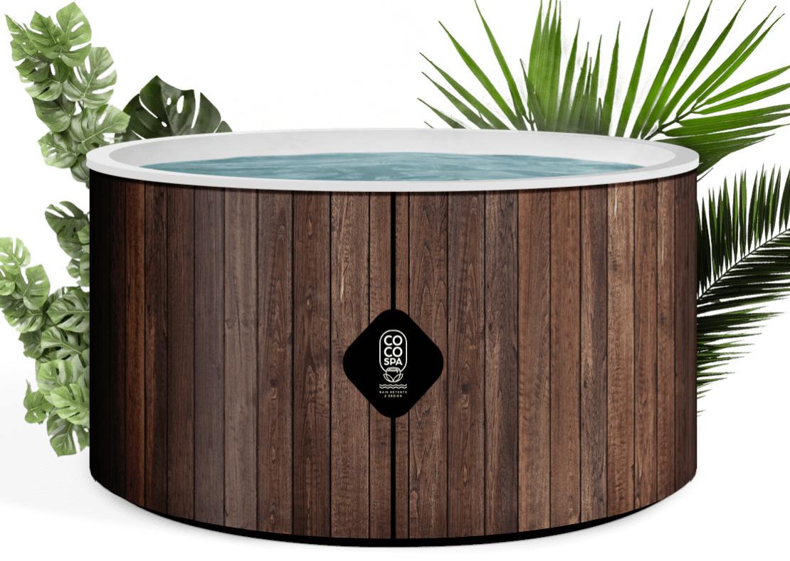 COCO SPA Helsinki Spa Gonflable - 150 cm de diamètre - 800 litres ...