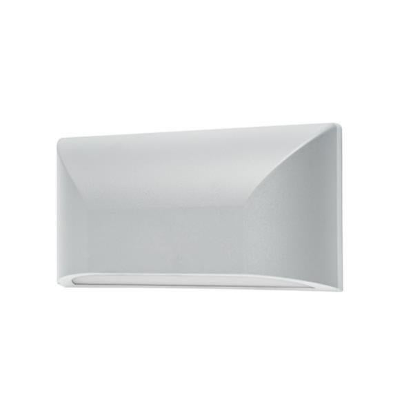 APLIQUE DE PARED LED SLIM 6W IP65 220-240V 4000K 220X51X113MM BLANCO ...