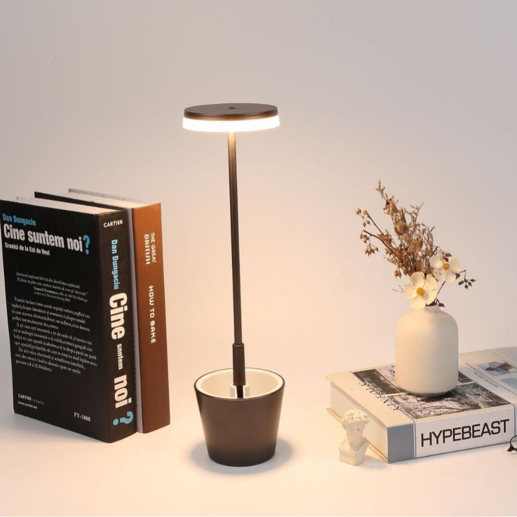 Lampe de bureau sans fil, lampe de bureau rechargeable avec fonction ...