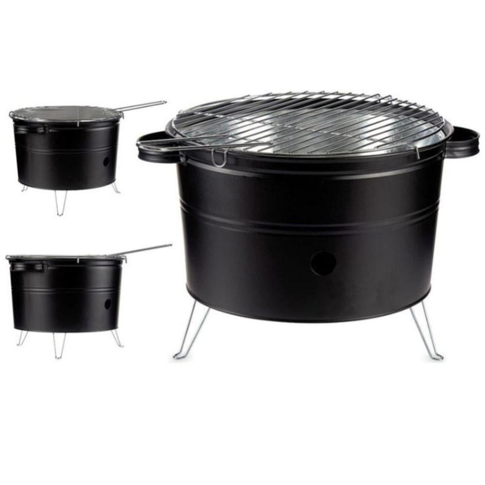 Barbecue portatile cuoci arrosticini fornacella a carbone griglia ...