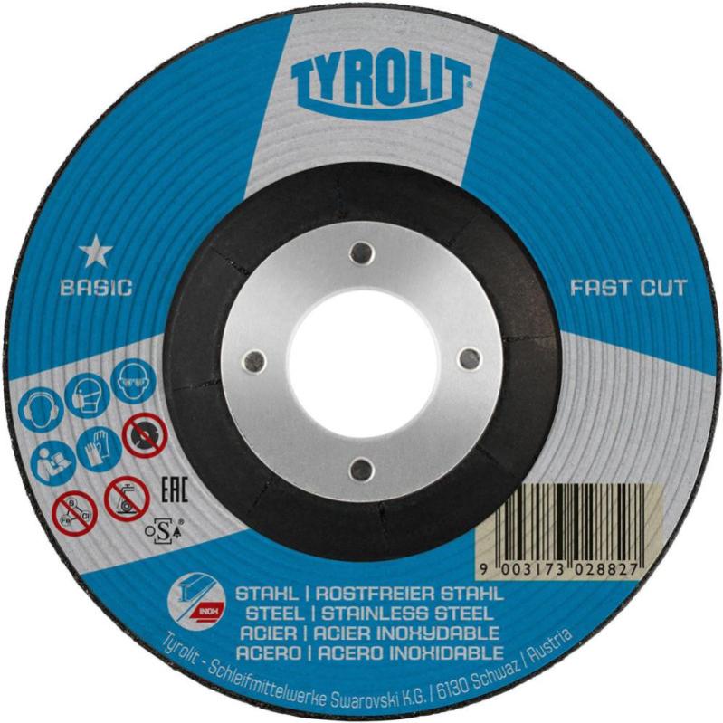 Disque à ébarber FASTCUT 125 x 6.0 mm A30P-BFB Tyrolit | Leroy Merlin