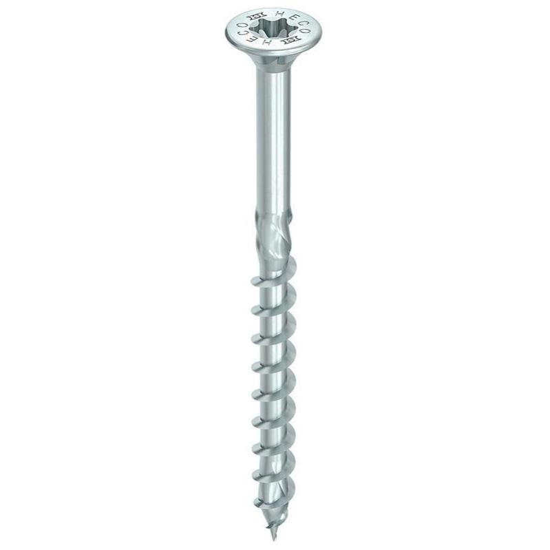 Vis HECO-TOPIX-plus SeKo TD 5.0 x 60 TG fraisée TD Galvanisé bleu T25 (Par 200) | Leroy Merlin