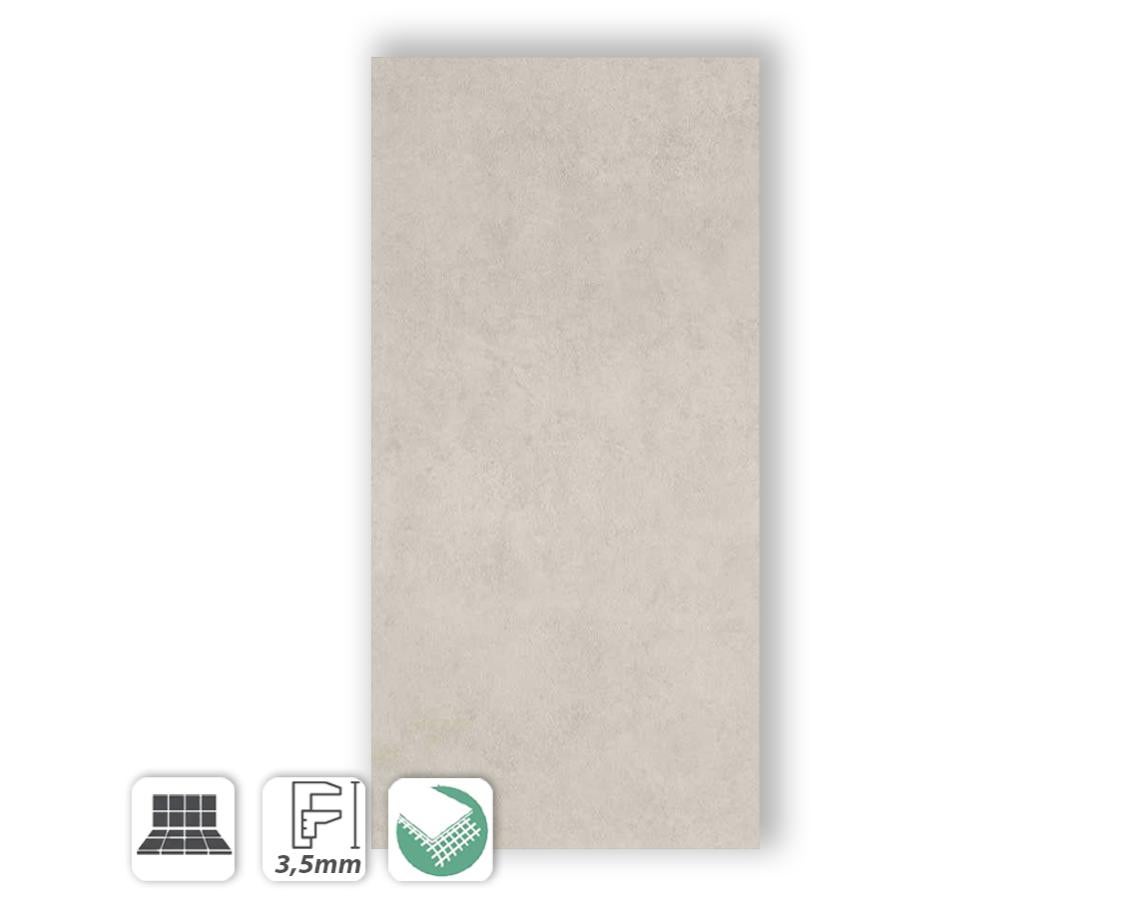 So-Tiles Italgres - PIASTRELLA GRES SOTTILE 3 MM EFFETTO CEMENTO BIANCO ...