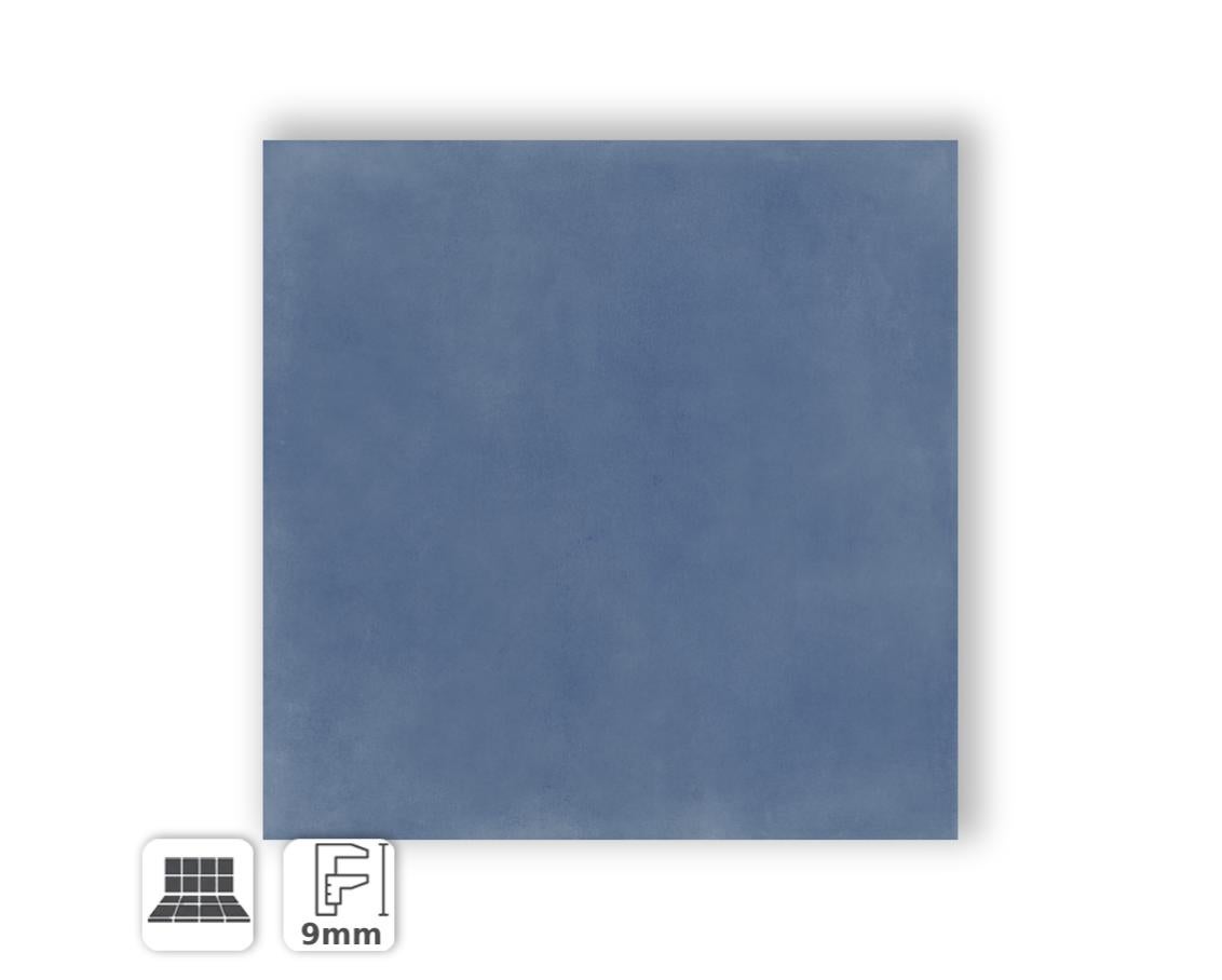 GRES PORCELLANATO EFFETTO CEMENTO BLUE 60X60 | Leroy Merlin