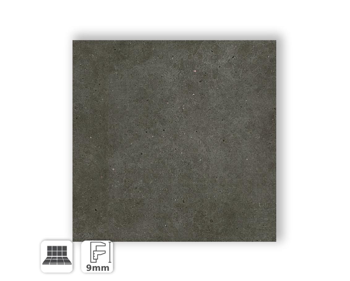 GRÈS CÉRAME EFFET CIMENT ANTHRACITE MAT 60X60 | Leroy Merlin