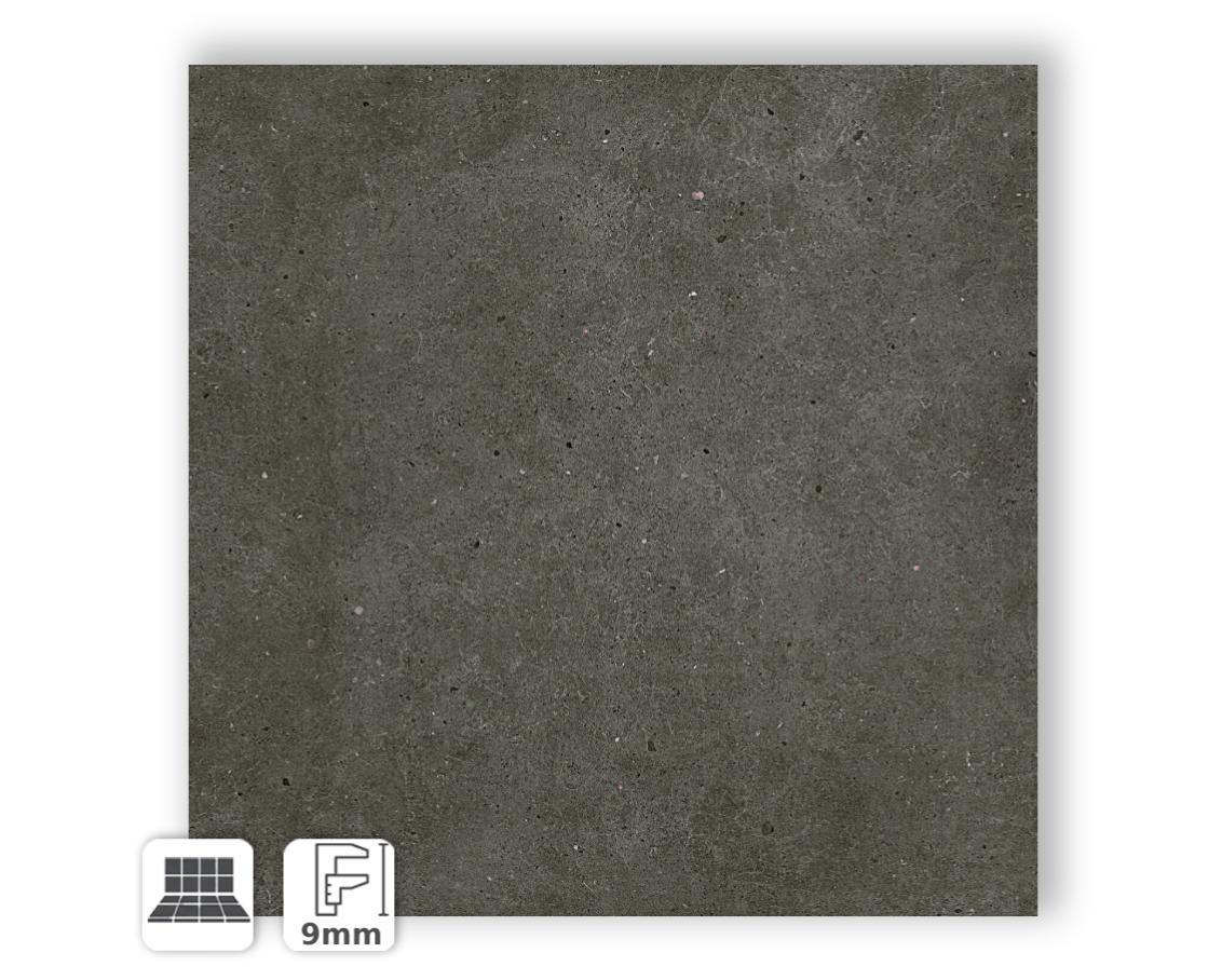 GRÈS CÉRAME EFFET CIMENT ANTHRACITE MAT 80X80 | Leroy Merlin