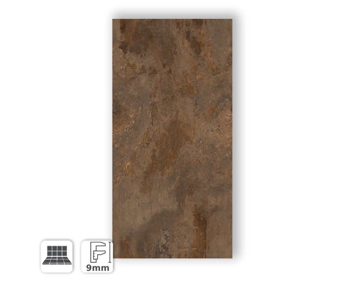 GRES PORCELLANATO EFFETTO METALLO OSSIDATO CORTEN 60X120 | Leroy Merlin