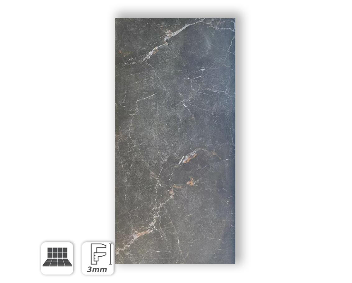 So-Tiles Italgres - GRES SOTTILE 3MM EFFETTO MARMO NERO VENATO 50X100 ...