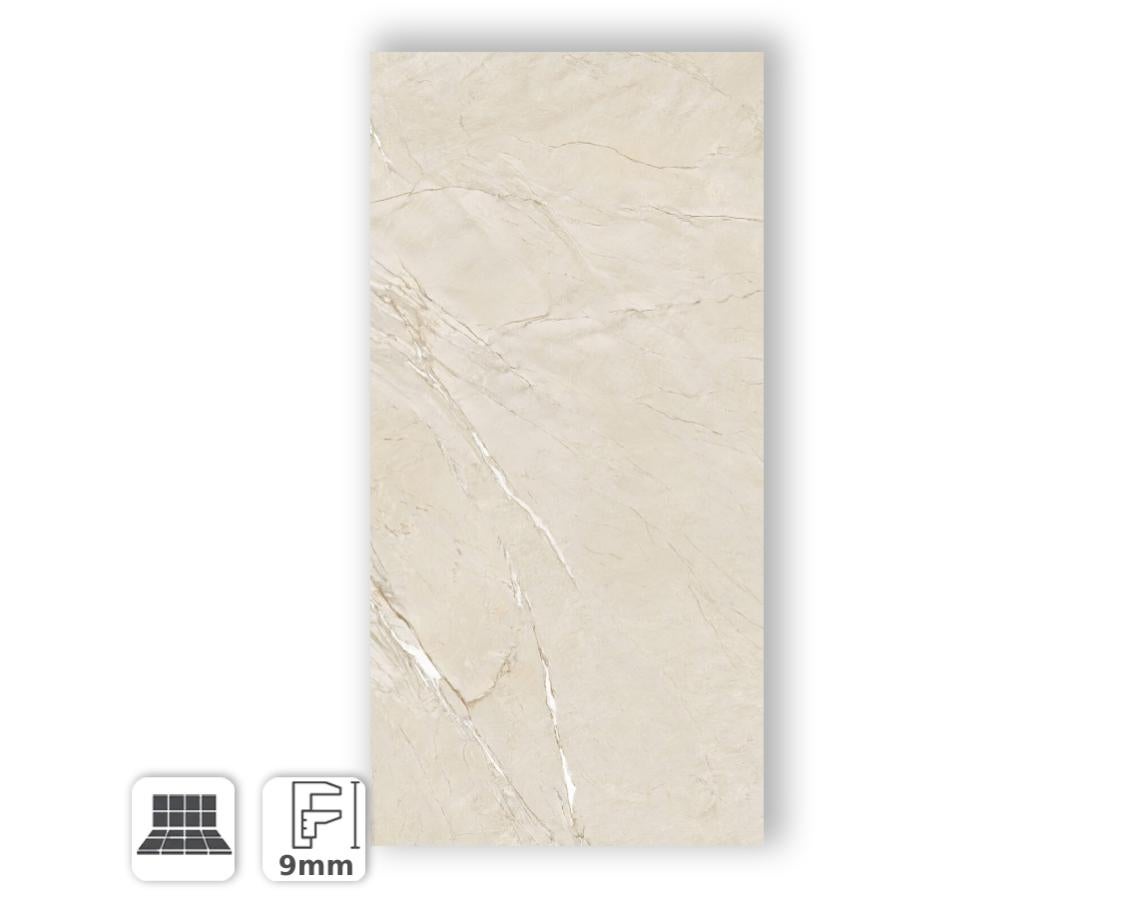 GRÈS CÉRAME EFFET GRÈS BEIGE MAT 60X120 | Leroy Merlin