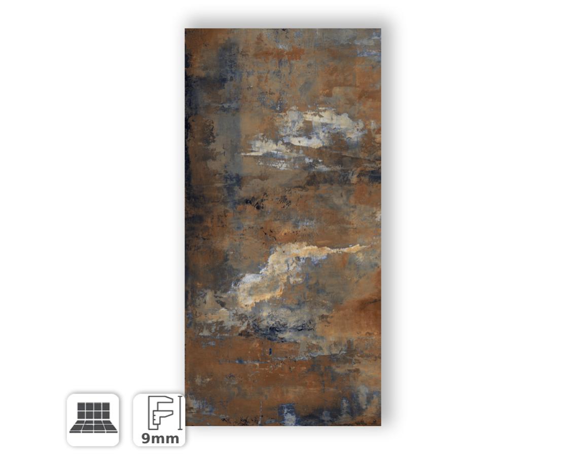 GRES PORCELLANATO EFFETTO CEMENTO INDUSTRIALE CORTEN 60X120 | Leroy Merlin