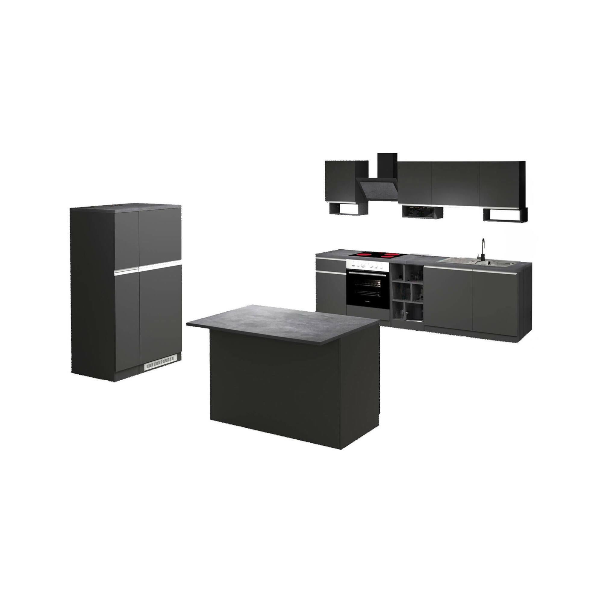 Cocina completa Dancelott, Conjunto de cocina modular, Cocina modular ...