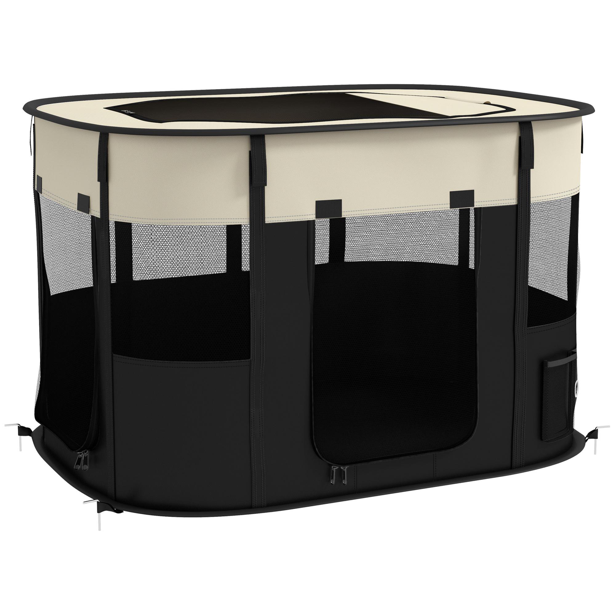 Parc pour chien pliable dim. 94L x 74l x 60H cm tissu Oxford | Leroy Merlin