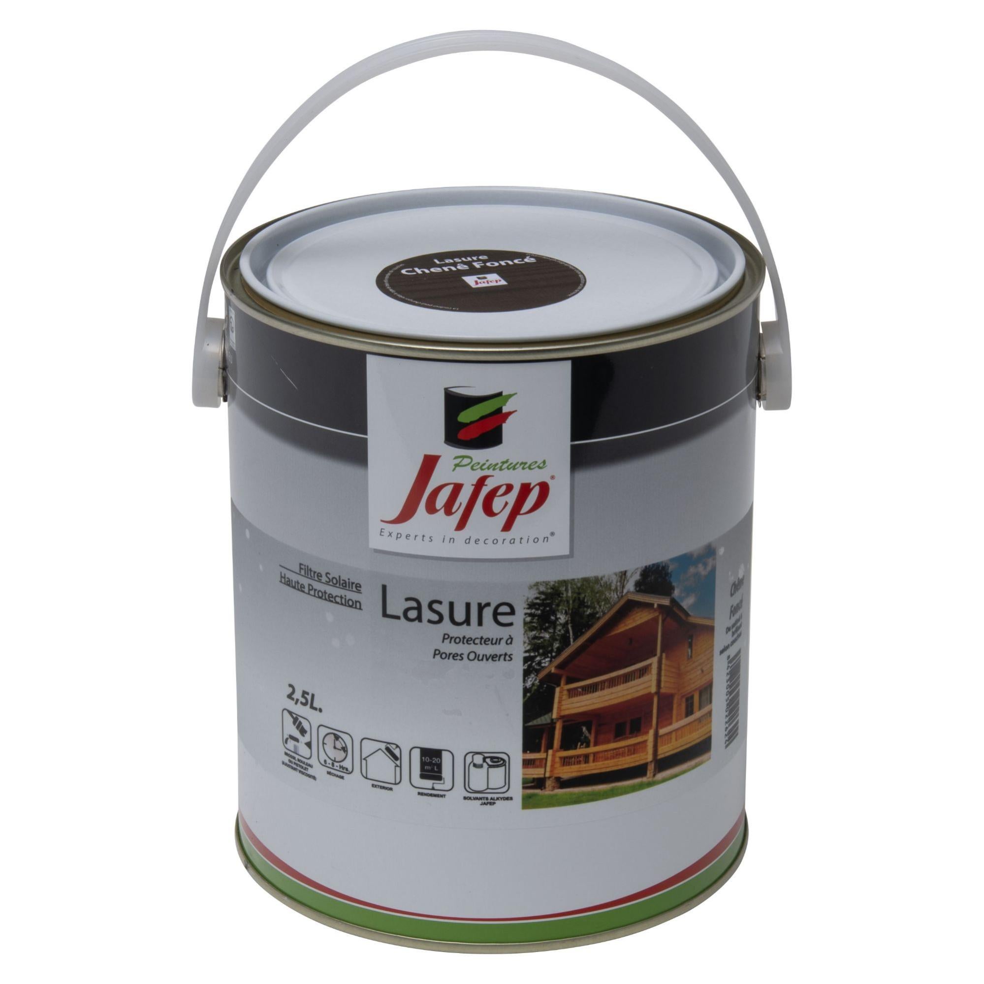 Lasure chêne foncé Jafep 2,5 L | Leroy Merlin