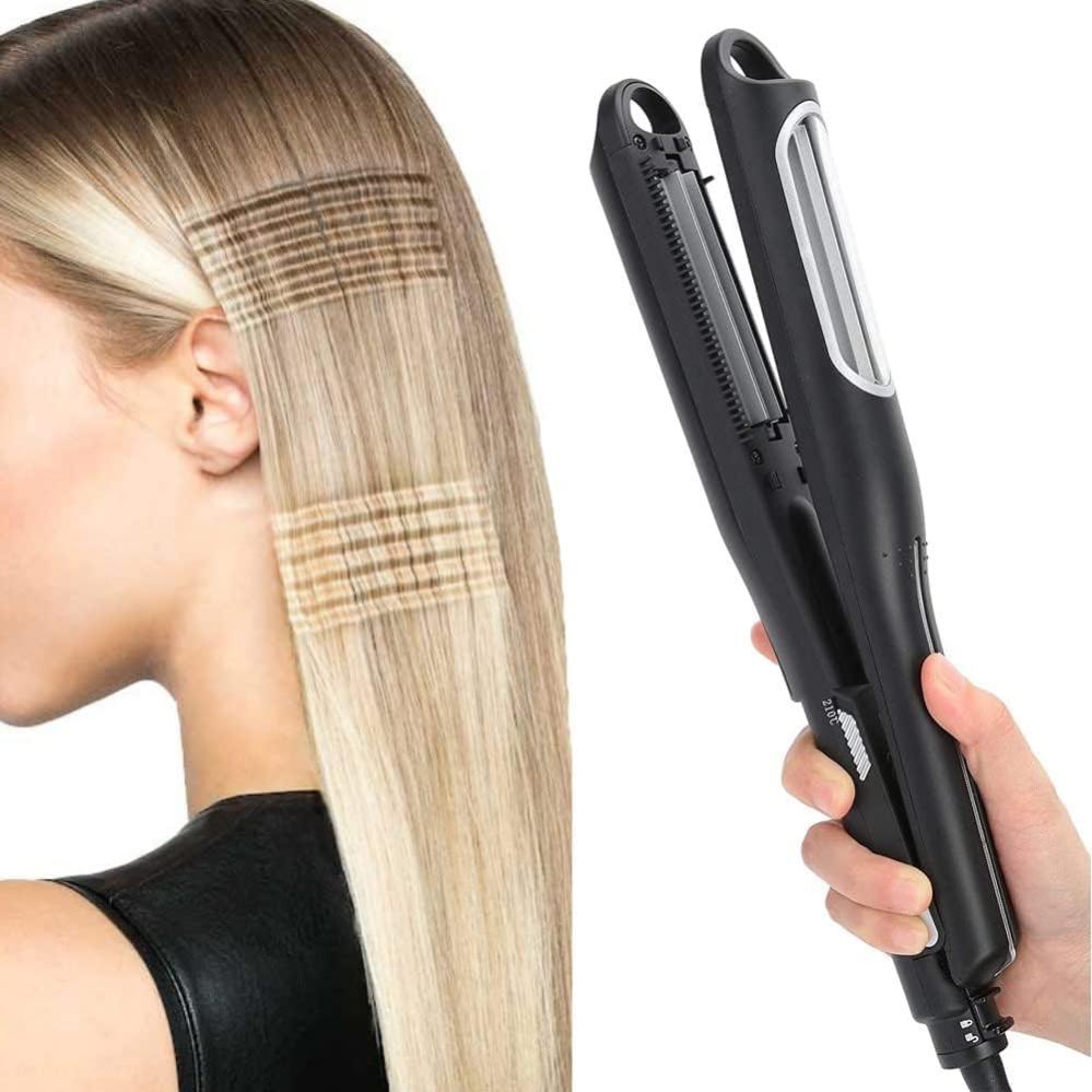 Piastra frisé automatica per capelli volumizzante Professionale Crimp ...