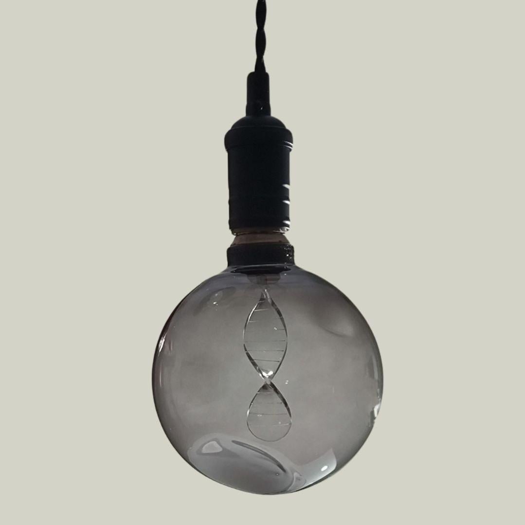 Ampoule Décorative à Filament Led E27 4w 1800k G175 Verre Gris | Leroy ...