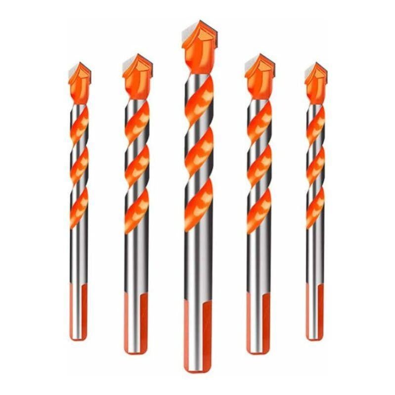 ( 6/6/8/10/12MM) 5pcs Triangle Buster Multi-Purpose Shank Carbide Drill ...