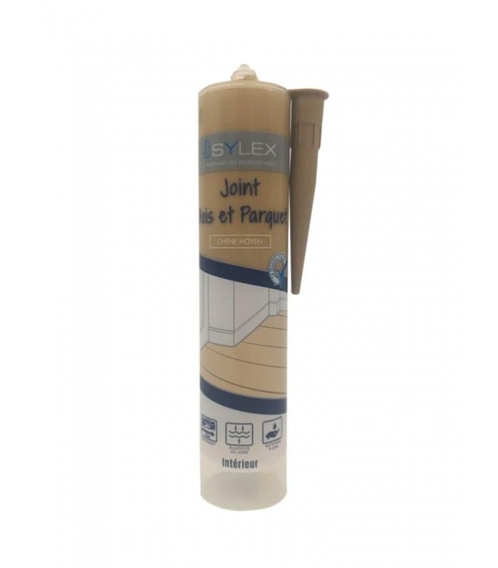 Mastic joint de finition bois et parquet Sylex (Chêne moyen) | Leroy Merlin