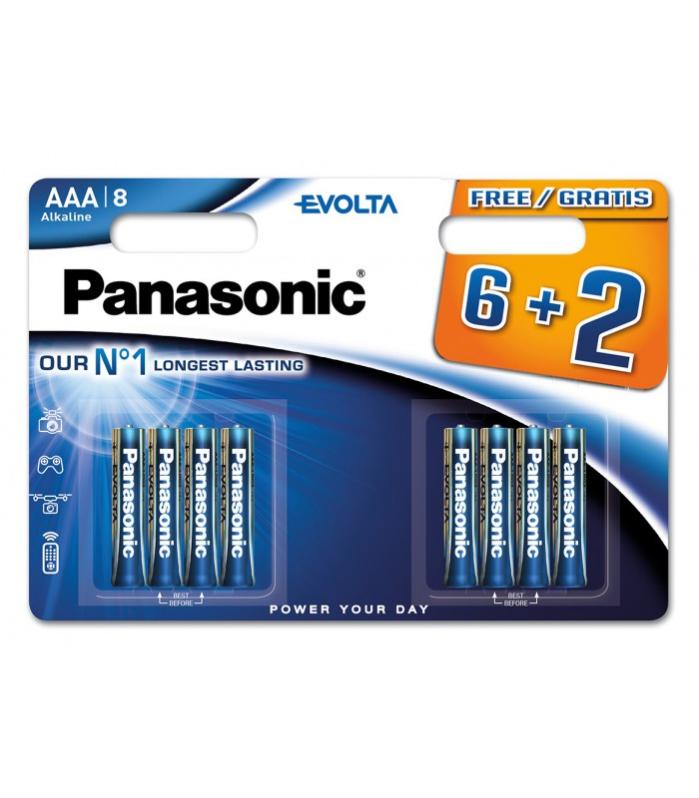 Piles LR03 AAA Evolta 6+2 gratuites | Leroy Merlin