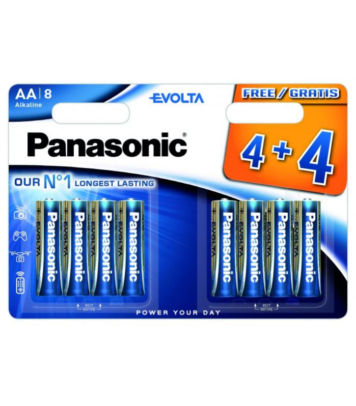 Piles LR06 AA Evolta 4+4 gratuites | Leroy Merlin