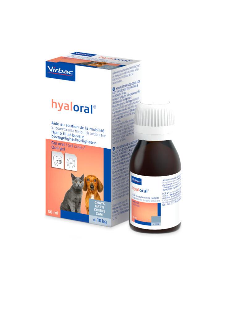 VIRBAC - HYALORAL Gel buvable pour Chat et Chien - 50 ML | Leroy Merlin