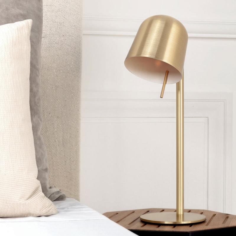 HO - lampe de table orientable - ENO Studio - (laiton) | Leroy Merlin