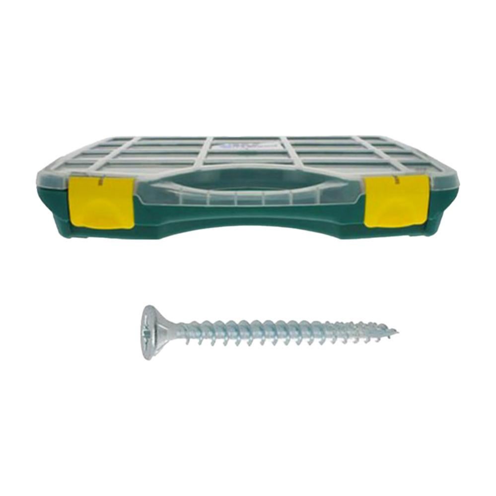 Coffret vis bois et agglo Ref 101AC tête fraisée pozidriv acier | Leroy ...