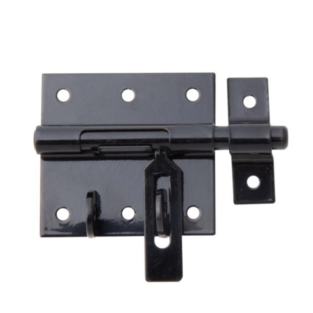 Verrou box cadenas 70 x 100mm noir - Alberts | Leroy Merlin