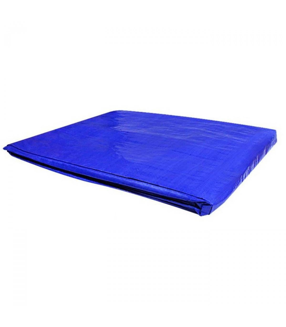 Toldo de polietileno azul de 4 x 5 m e impermeable, irrompible, lavable ...