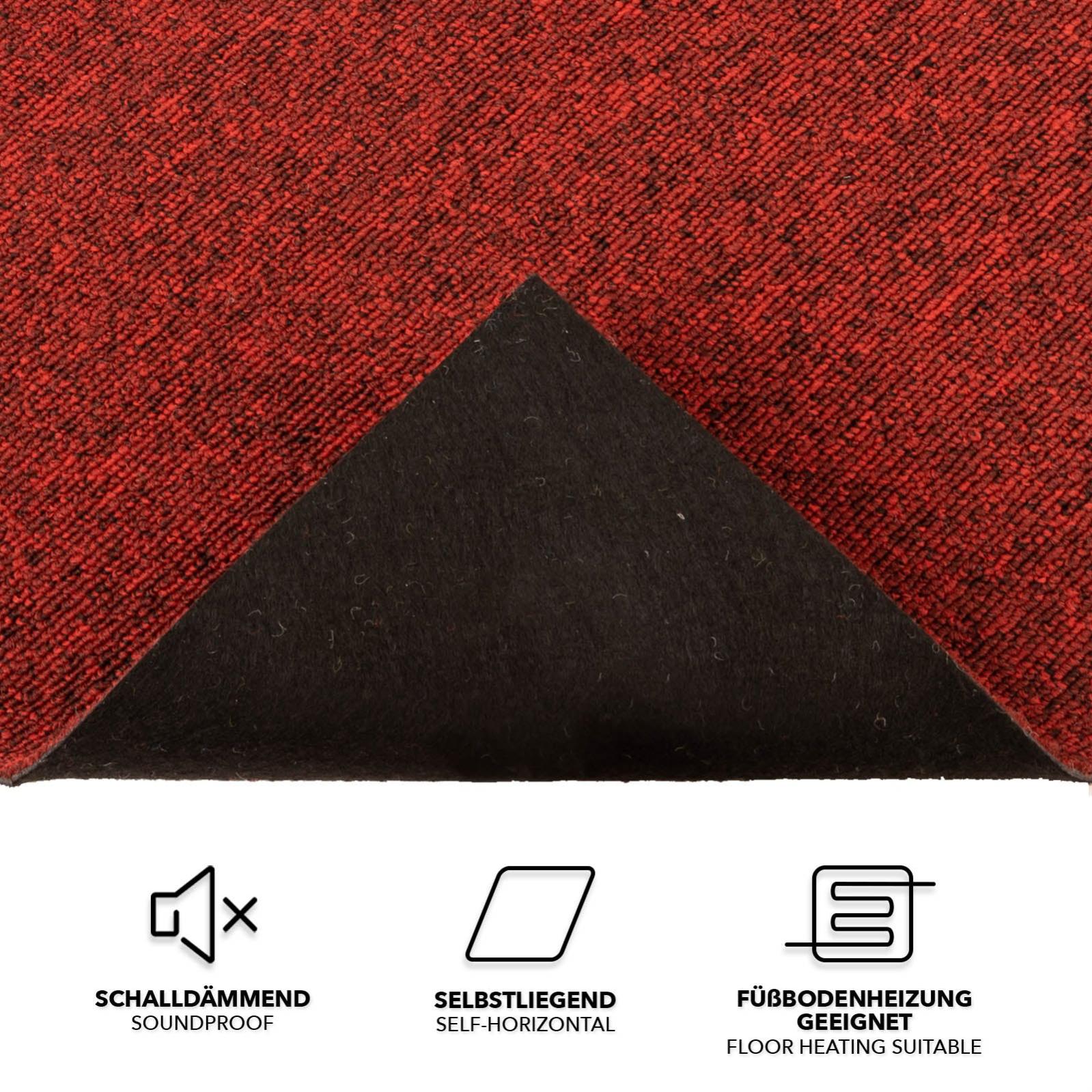 KARAT |Dalles de Moquette Auto-agrippantes de Haute qualité bouclée ...