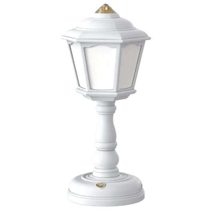 Lampe de table vintage, lampe de bureau décorative, veilleuse LED à ...