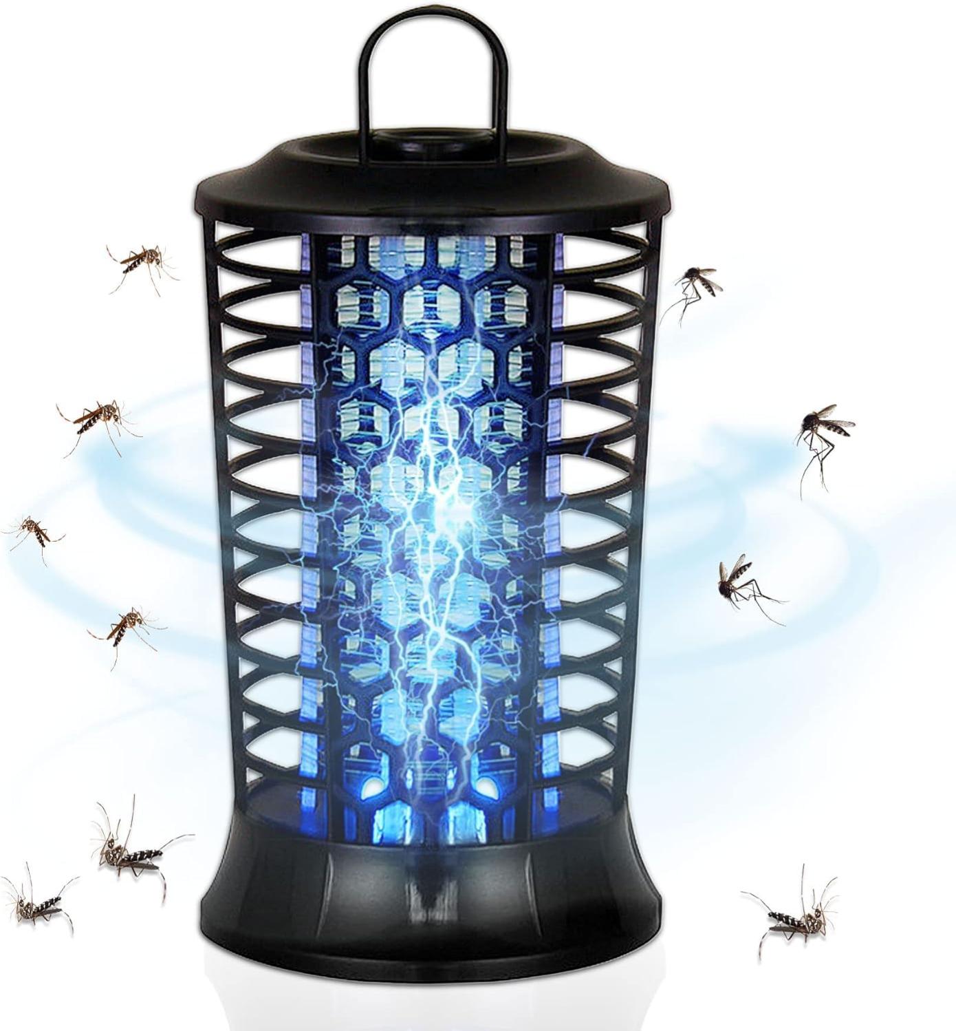 Bug Zapper Indoor, Lámpara electrónica Fly Zapper, Insecto silencioso ...