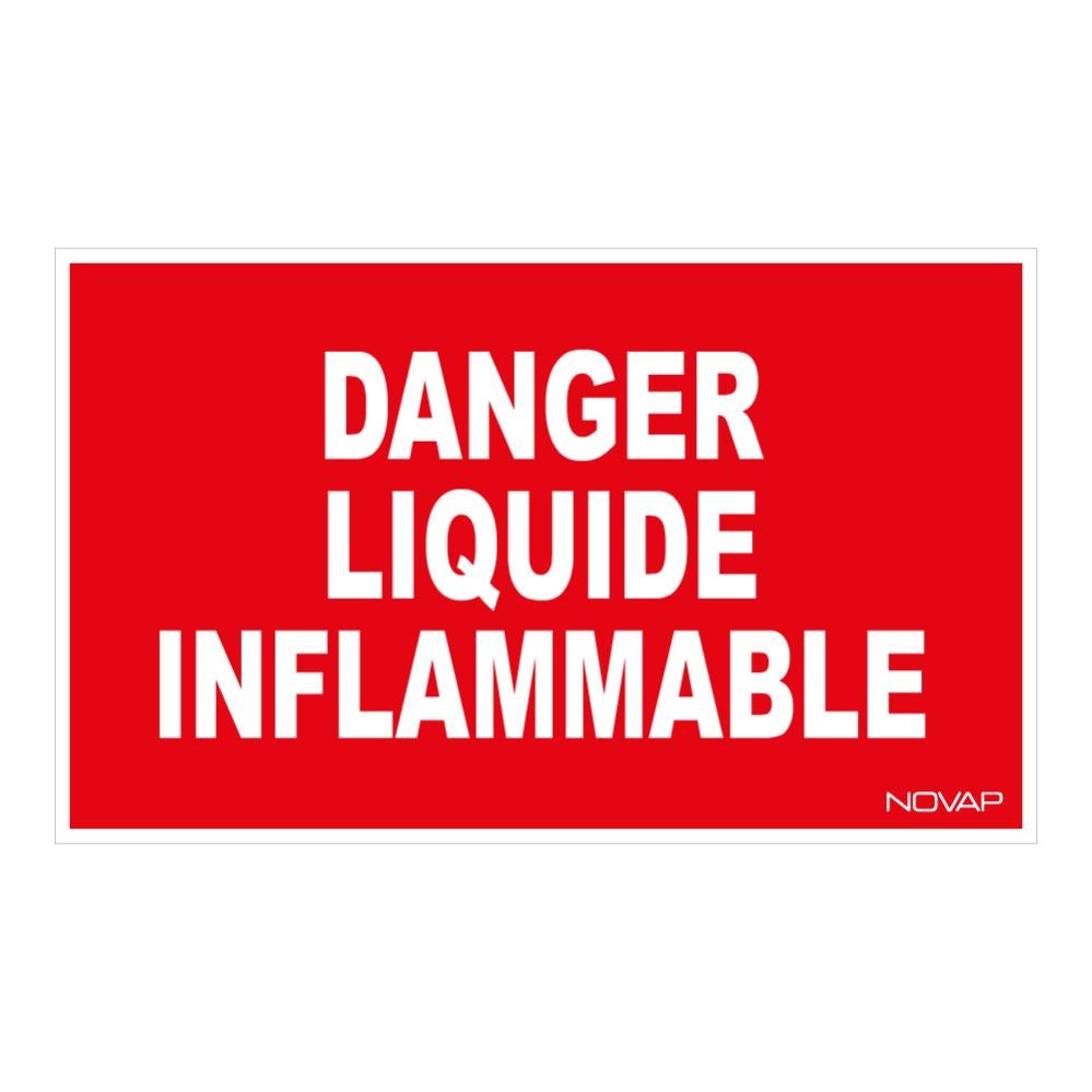 Panneau Danger liquide inflammable - Rigide 330x200mm - 4160207 | Leroy ...