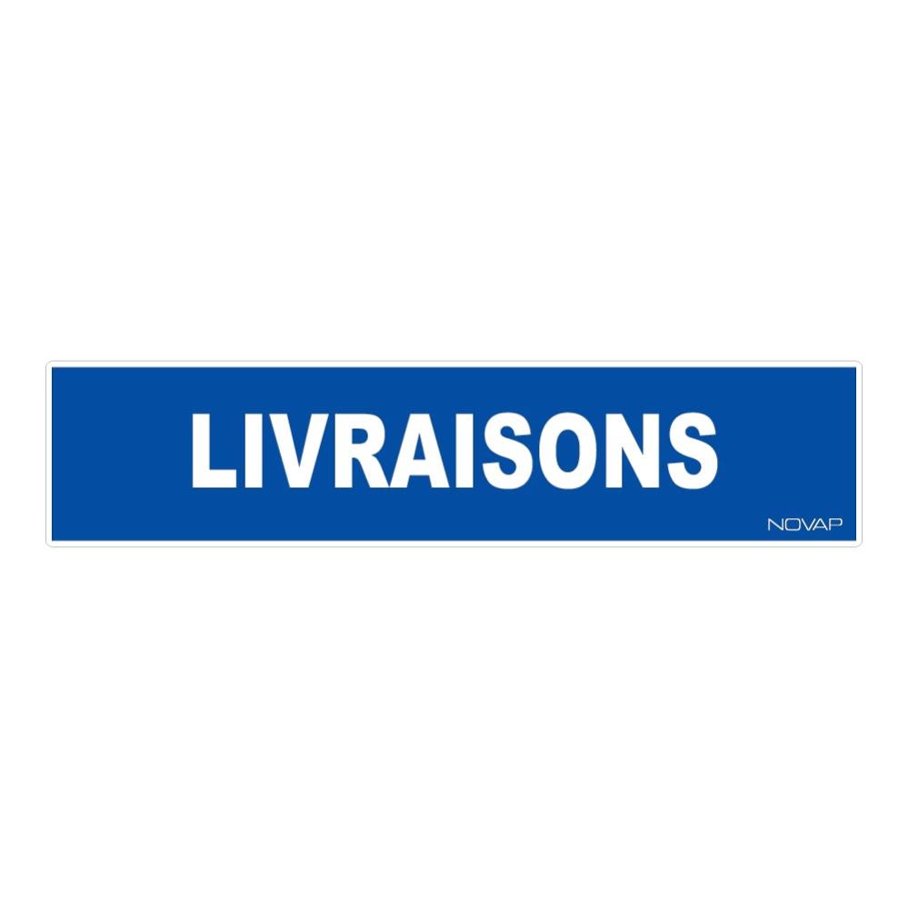 Panneau Livraisons - Rigide 330x75mm - 4120539 | Bricoman