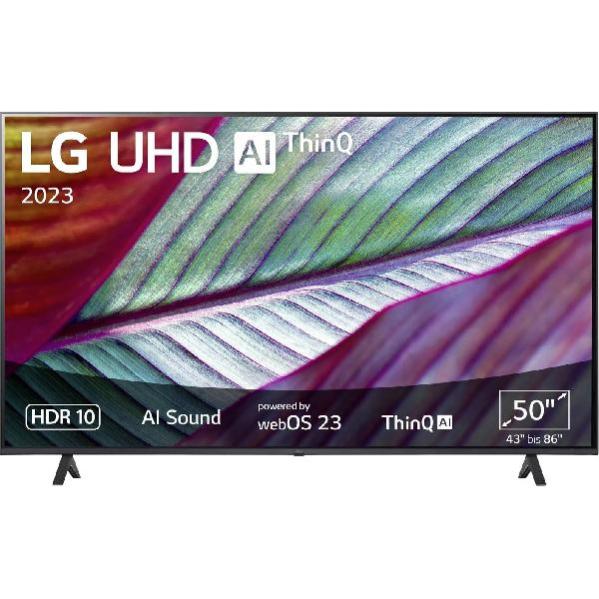 Lg 50UR78006LK.AEK Smart TV 50 Pollici 4K Ultra HD Display LED Sistema Web OS Nero | Leroy Merlin