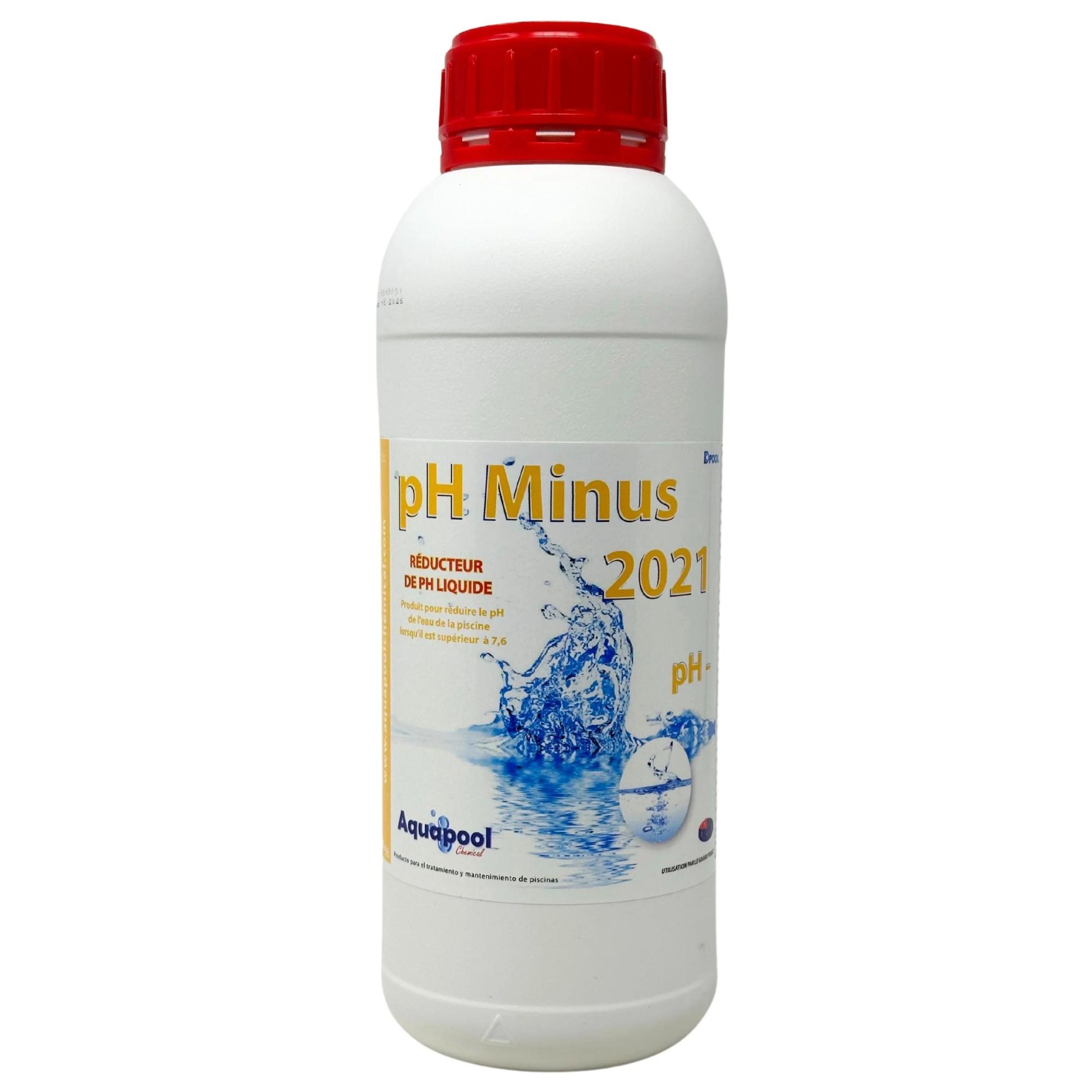 Ph Moins Piscine, Traitement Ph pour piscine / Ph- Liquide Bidon 5L, Permet de baisser ...