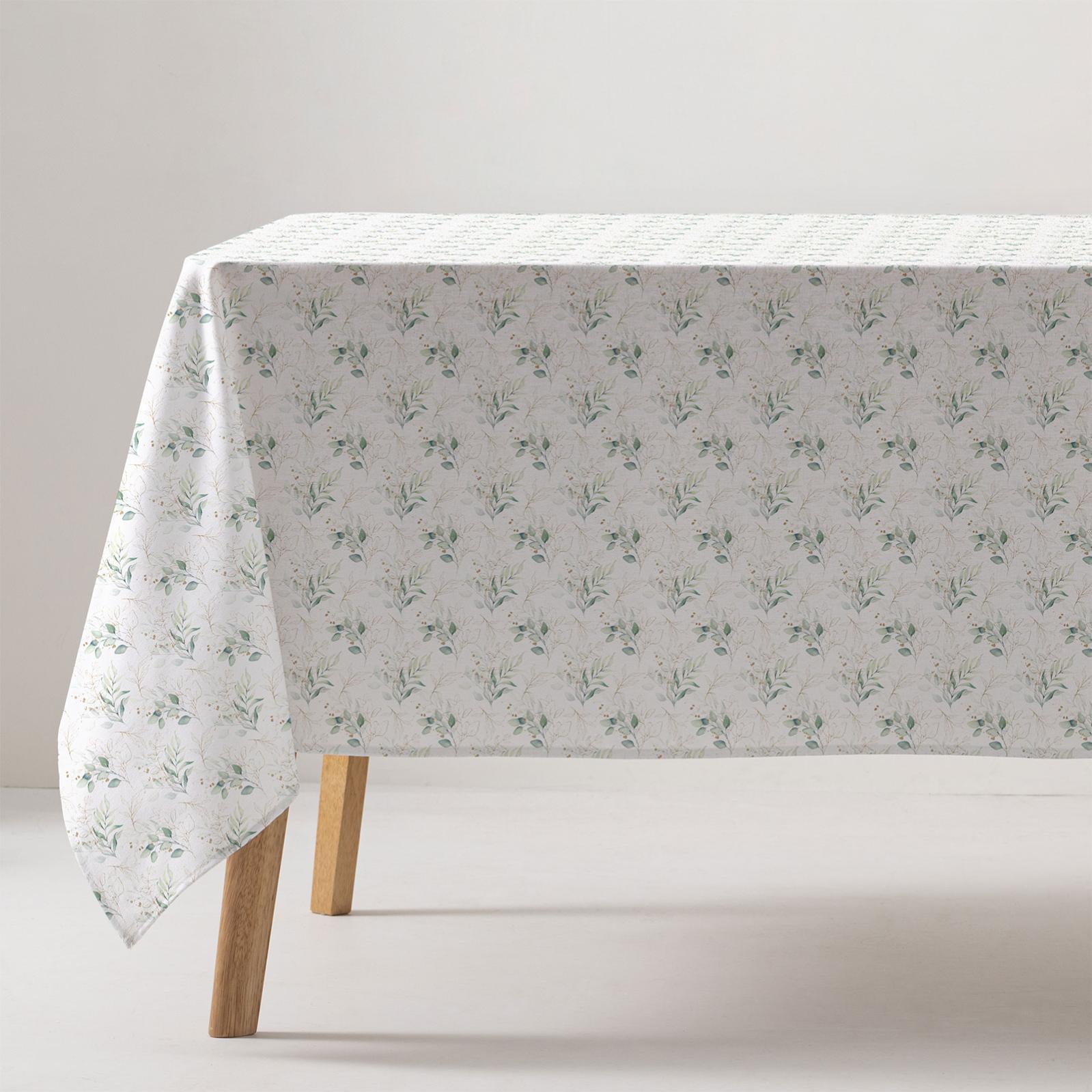 Mantel antimanchas rectangular Brizne algodón tacto tela 140x100cm | Leroy Merlin