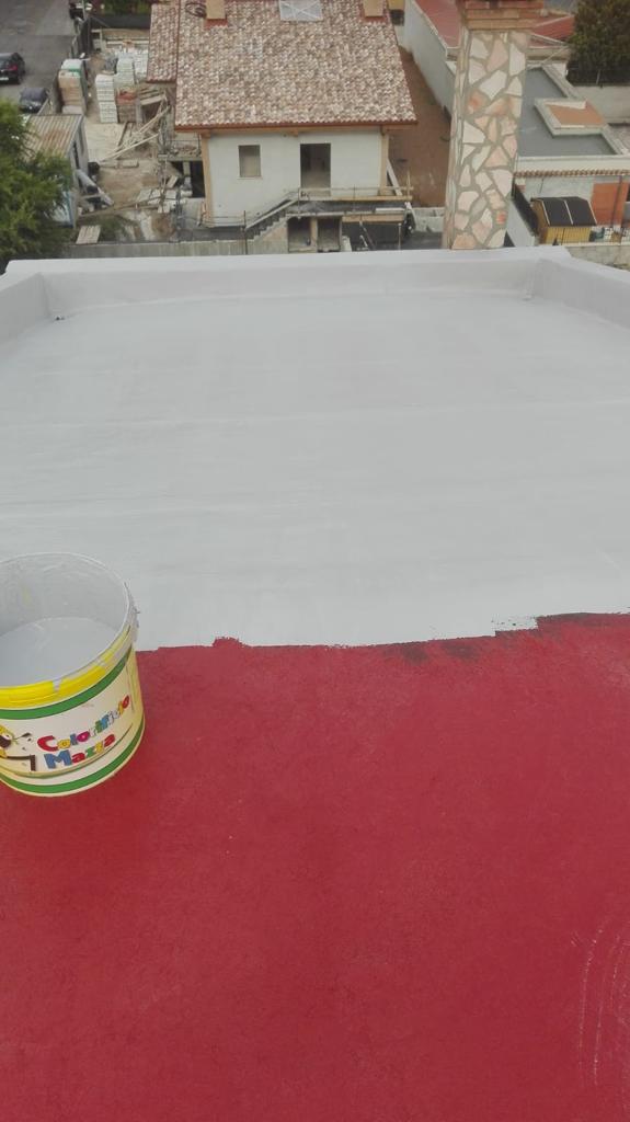 Guaina Liquida Impermeabilizzante Monocomponente Colorata Pedonabile ...