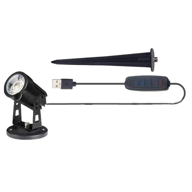 Spot USB intérieur LED, spot de sol intérieur, spot intérieur à ...