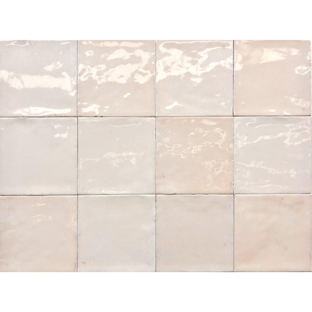 Azulejo interior y exterior. Porcelánico Premium Serie Zellige Ivory ...