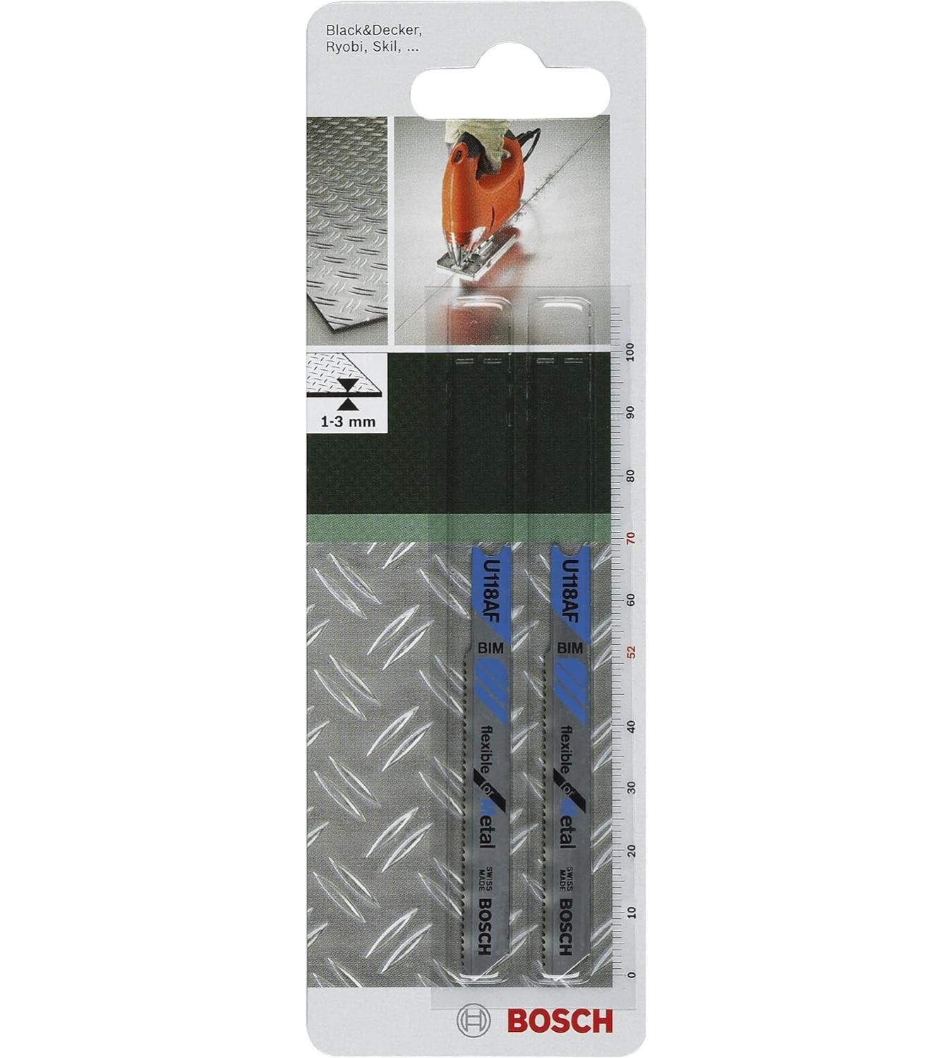 BOSCH - SET 2 LAME PER SEGHETTO ALTERNATIVO U 188 AF BiM 70MM | Leroy Merlin