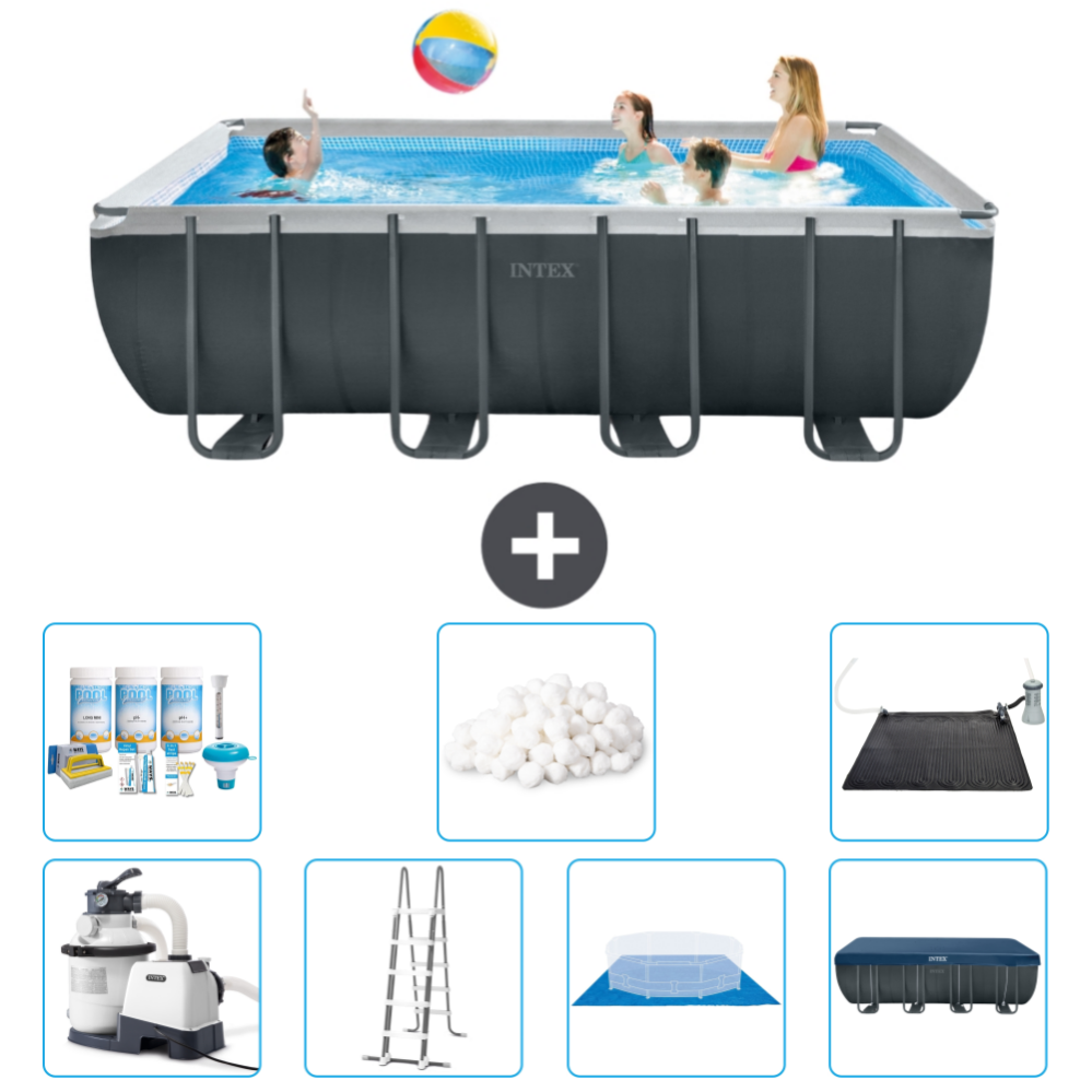 Piscine Intex Rectangulaire Ultra XTR Frame - 549 x 274 x 132 cm ...