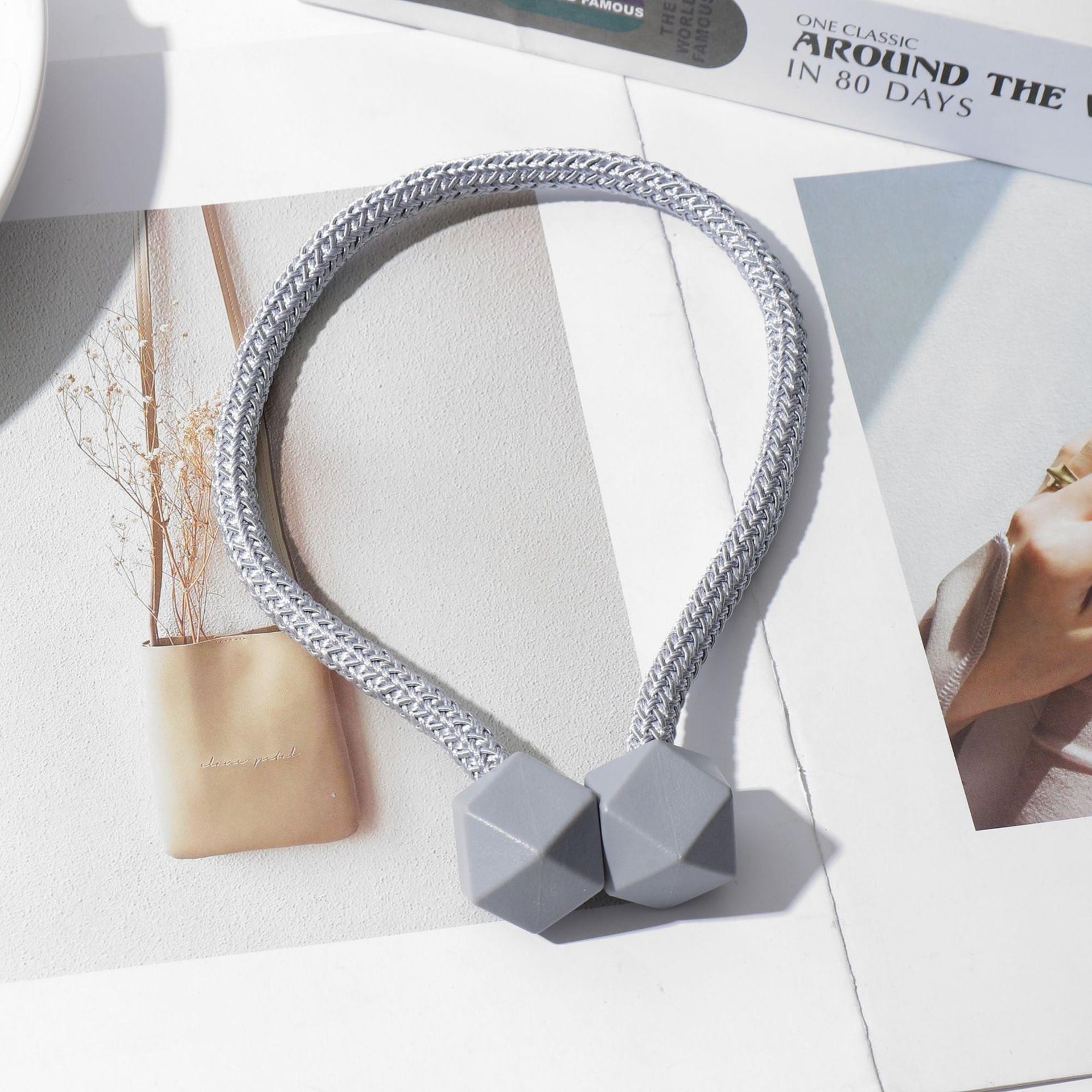 Attaches de rideau magnétiques 2 pièces, boucle de rideau cube magique ...