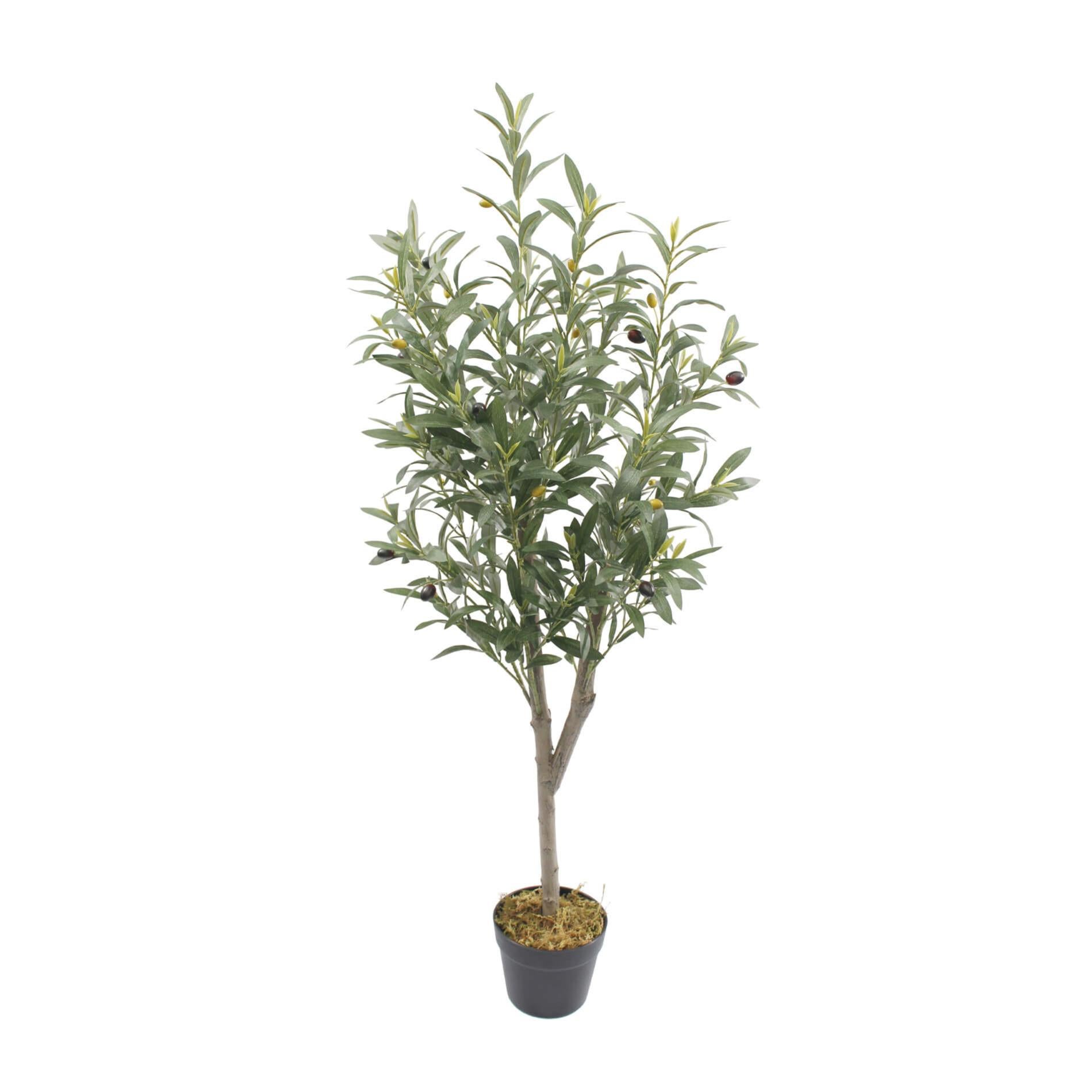 Plante artificielle Olivier Rebecca Mobili Thoka 120x35x35 Polyester ...