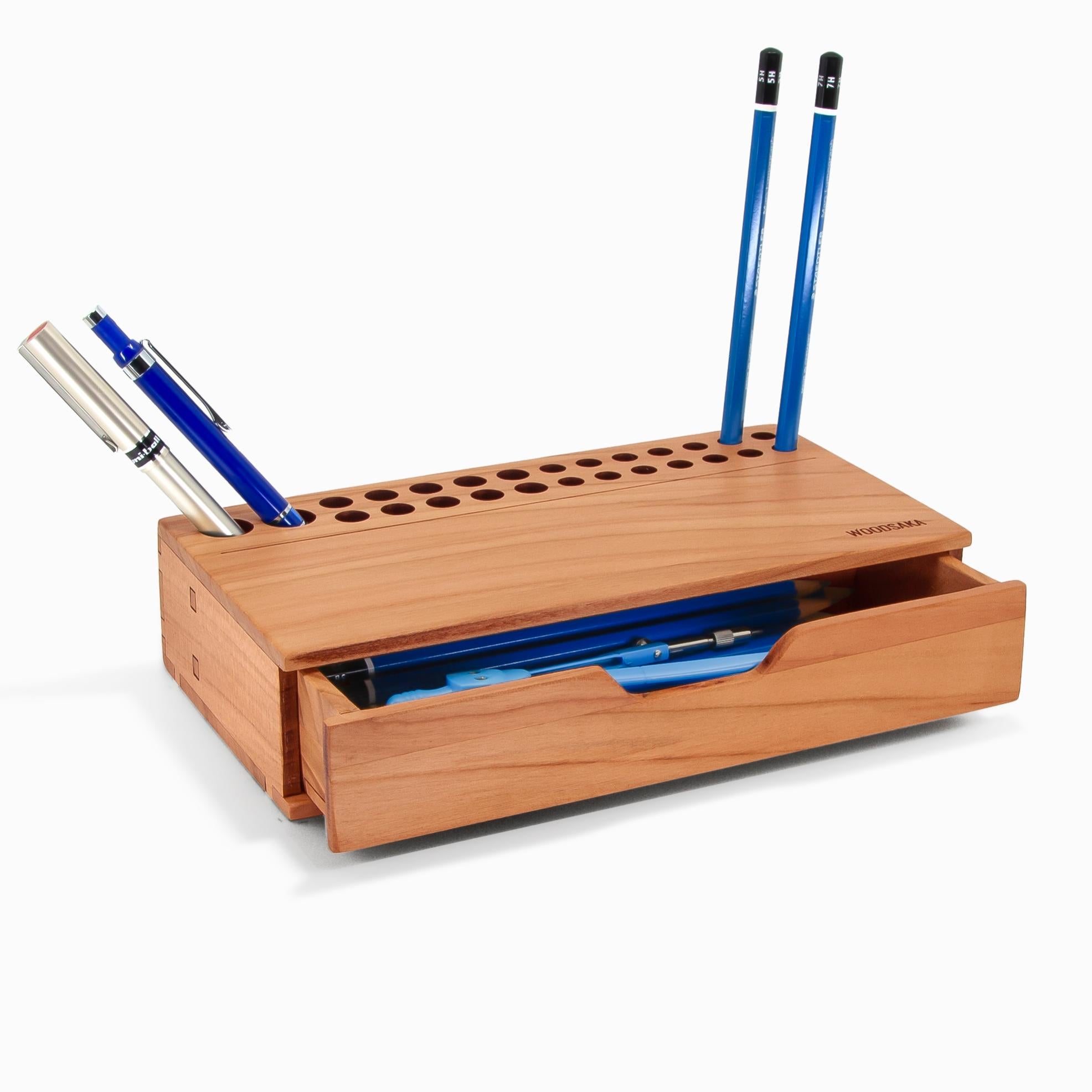Reka Mini organiseur de bureau – organiseur à crayons – bois de ...