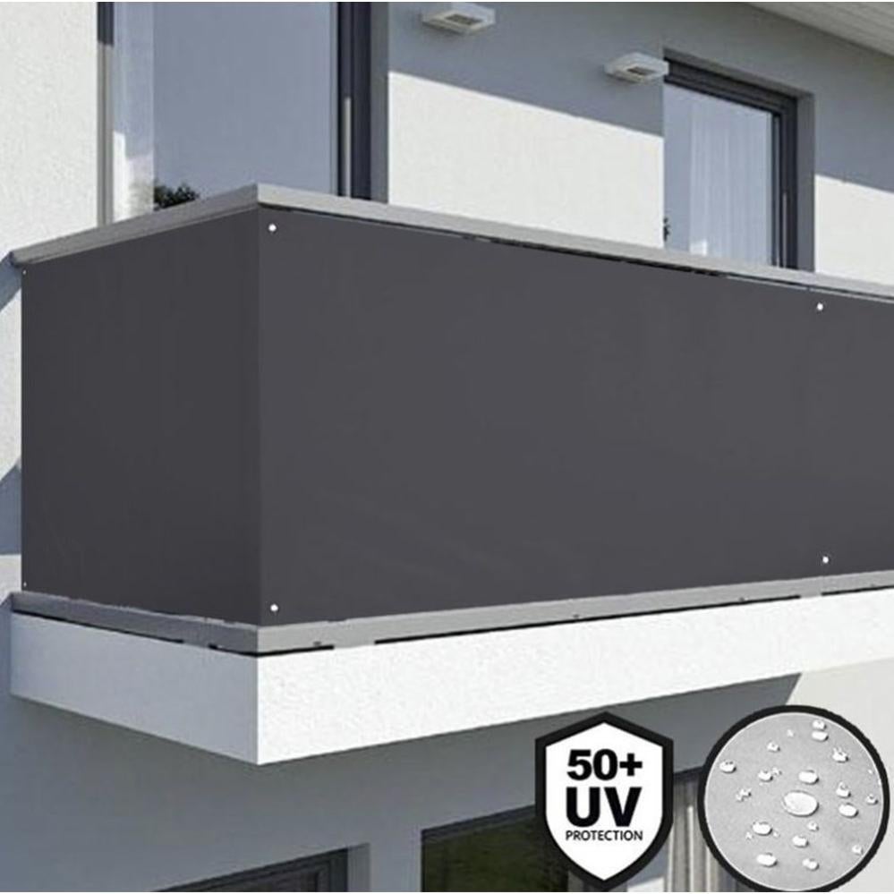 Telo frangivista copertura frangivento in pvc per ringhiere balconi cm ...