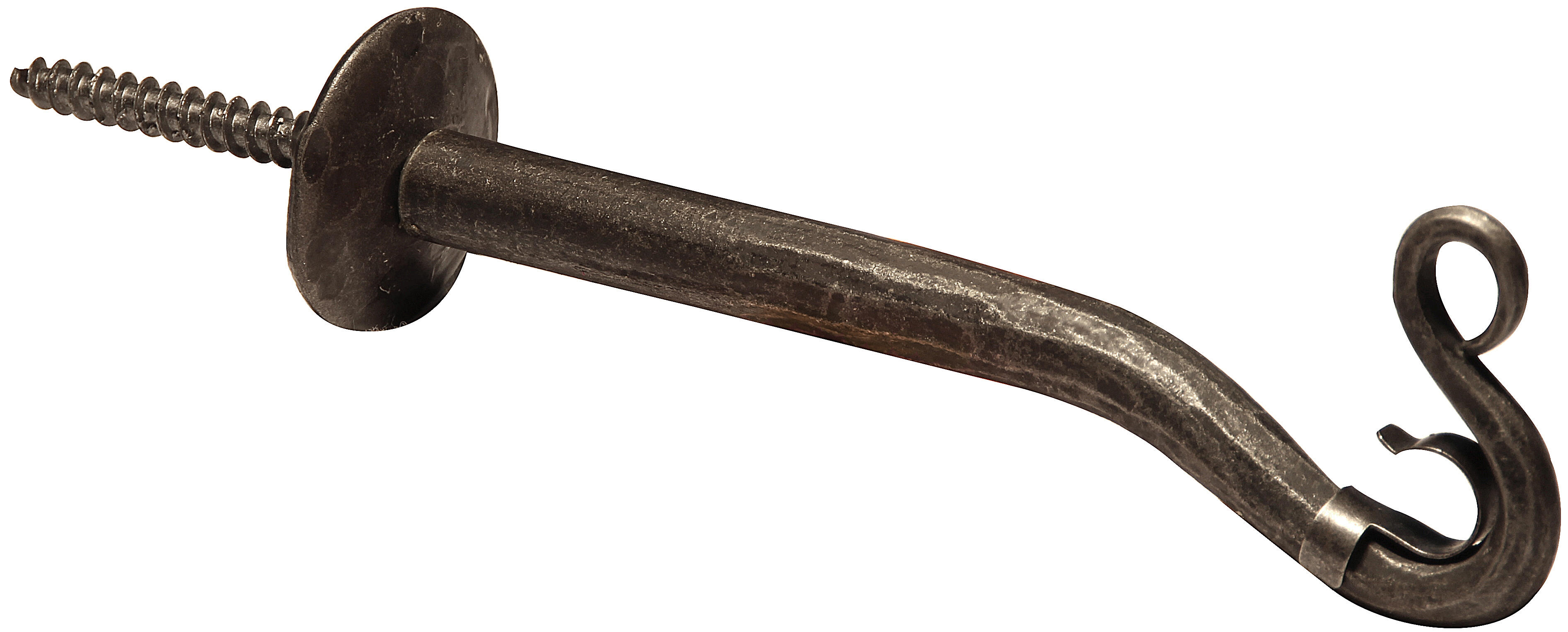 Lot de 2 supports tringle à rideau Forgémain, 14 mm noir martelé ...