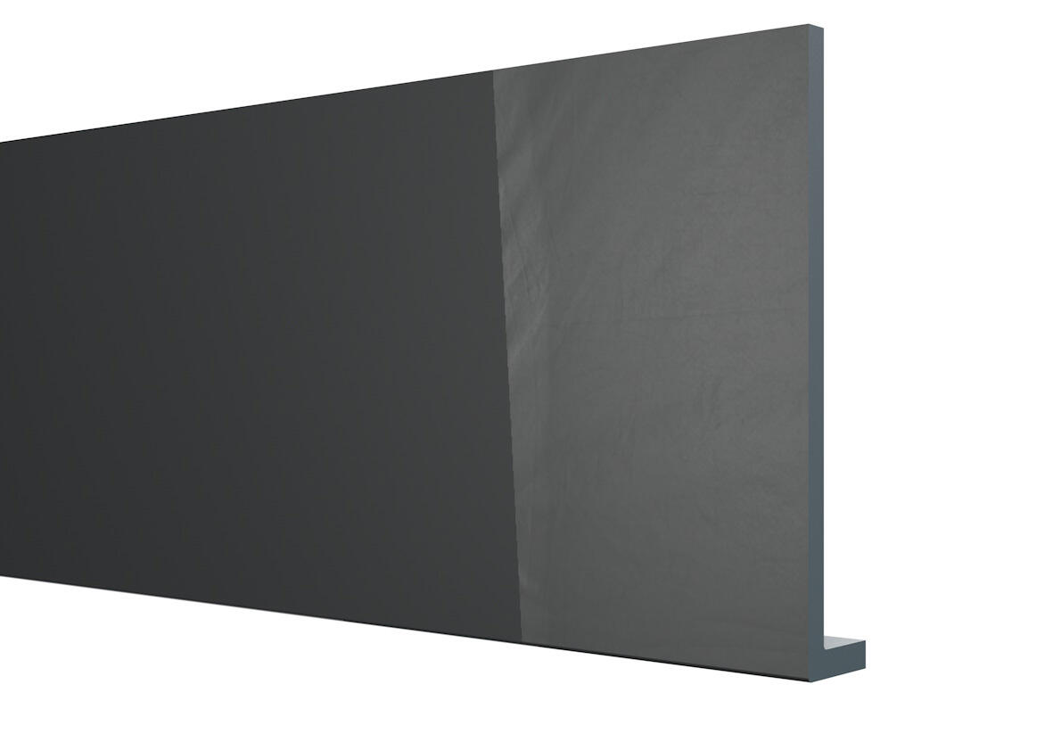 Rive de toiture anthracite pvc L.3 m | Leroy Merlin