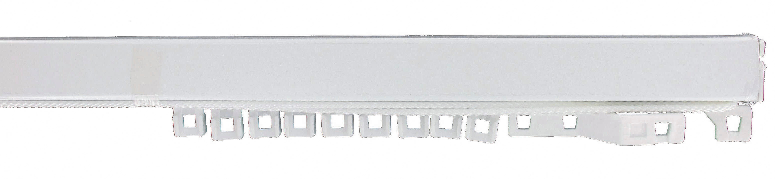 Rail acier Classic rail blanc satiné ouverture latérale (1 rideau ...