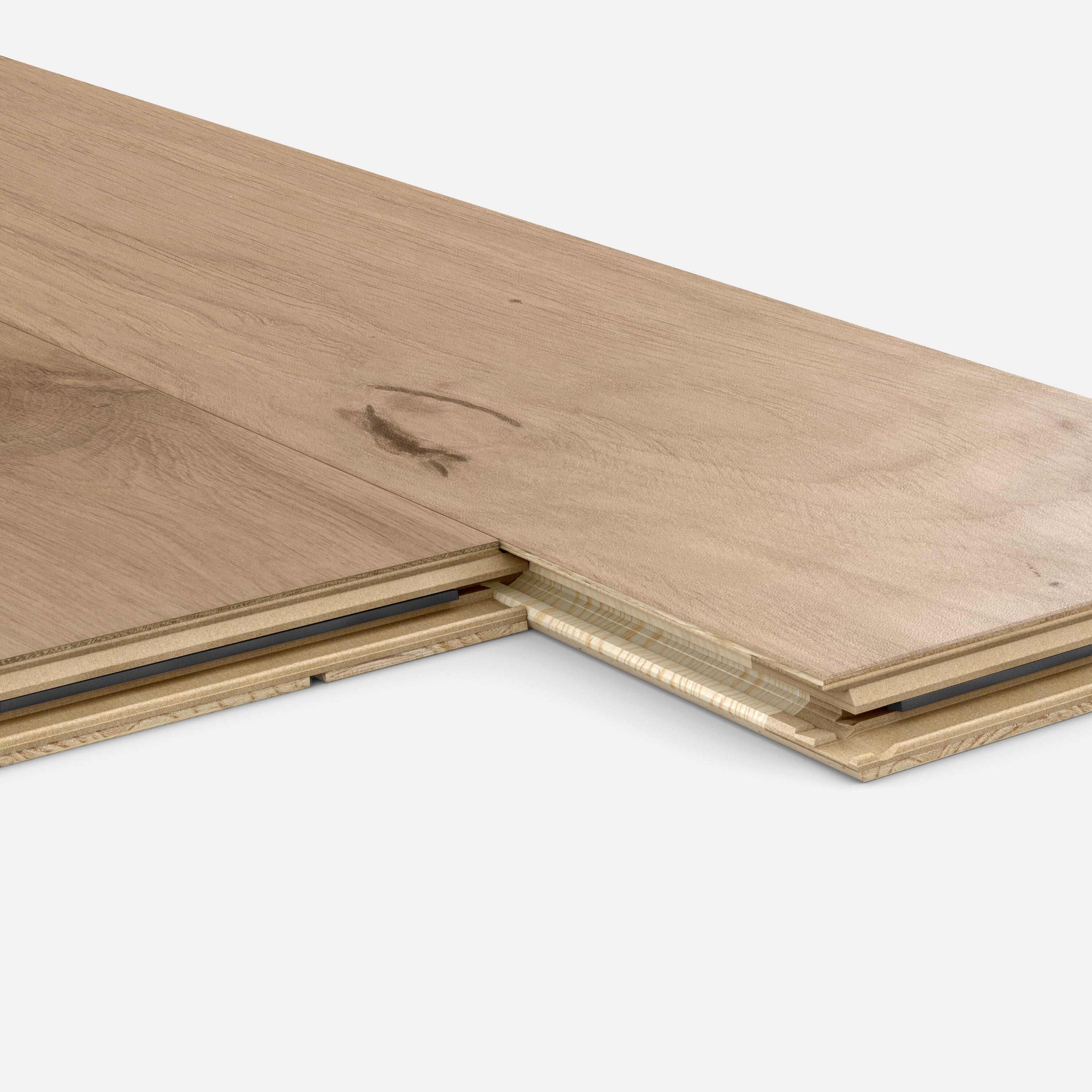 Parquet multistrato forte M in rovere irlandese vetrificato rustico sp ...