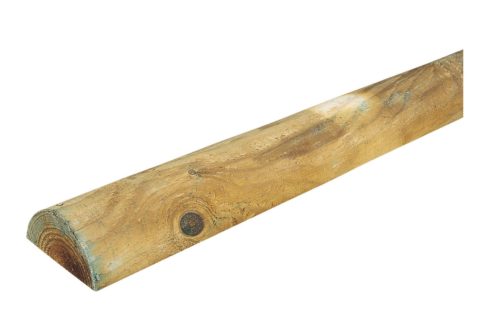 Demi rondin bois, CERLAND, L.250 x Ep.5 cm | Leroy Merlin